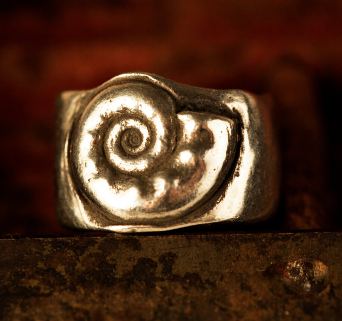 Bumpy Spiral Ring - Etsy