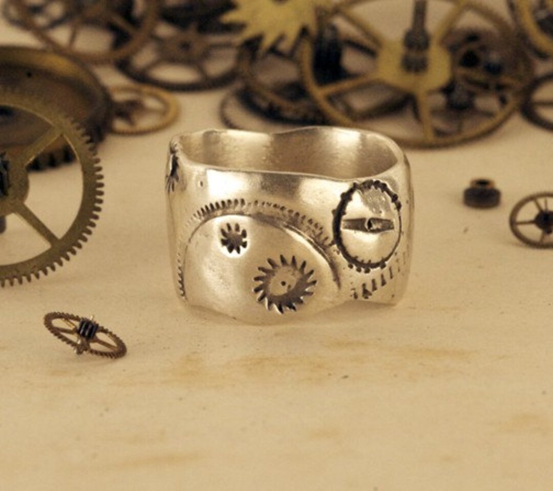 Watch Parts Ring - Etsy
