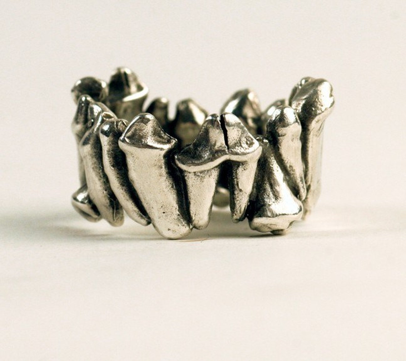 Teeth Ring - Etsy