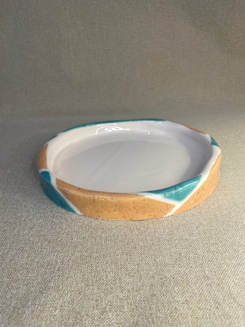 Unique Handmade Pottery,ceramic Plates,cereal Bowl,salad Bowl,clay ...