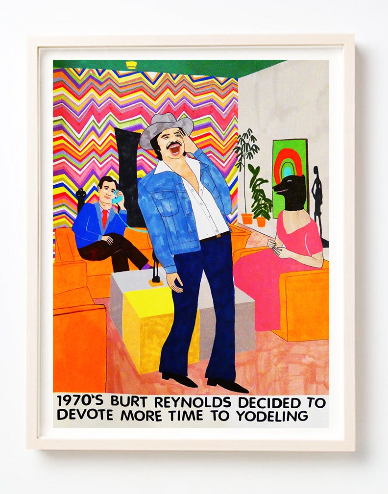 Humor Interior design Vintage Gift Quirky Vintage TV | Etsy