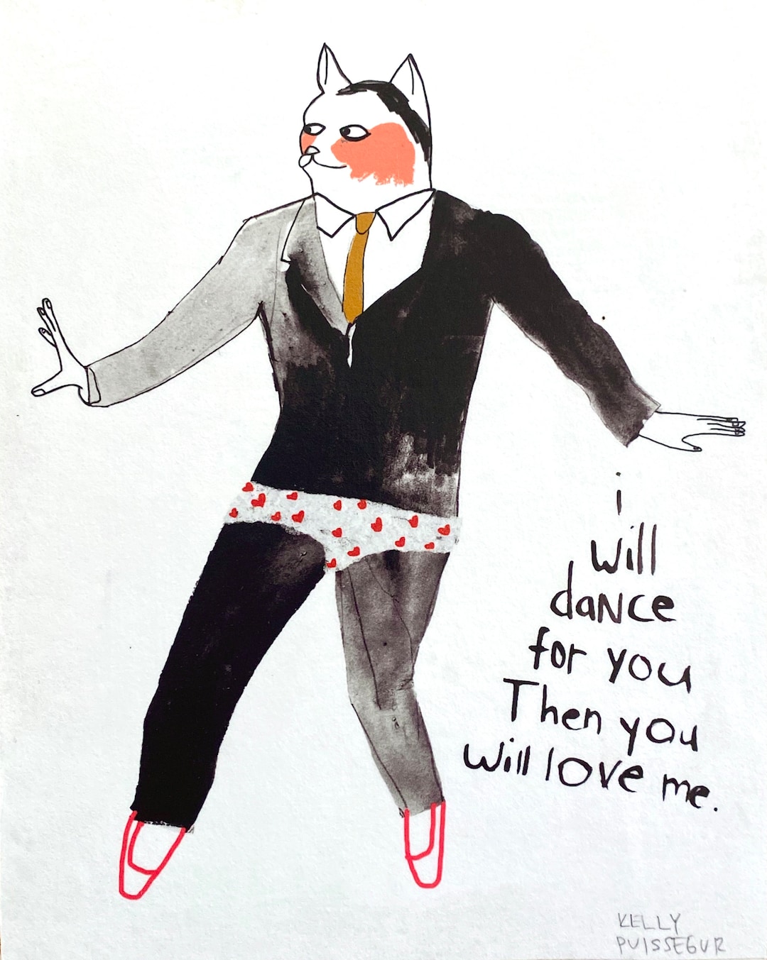 Art, Animals, Weird, Quirky, Humor, Unique Art, Affordable Art Print on ...