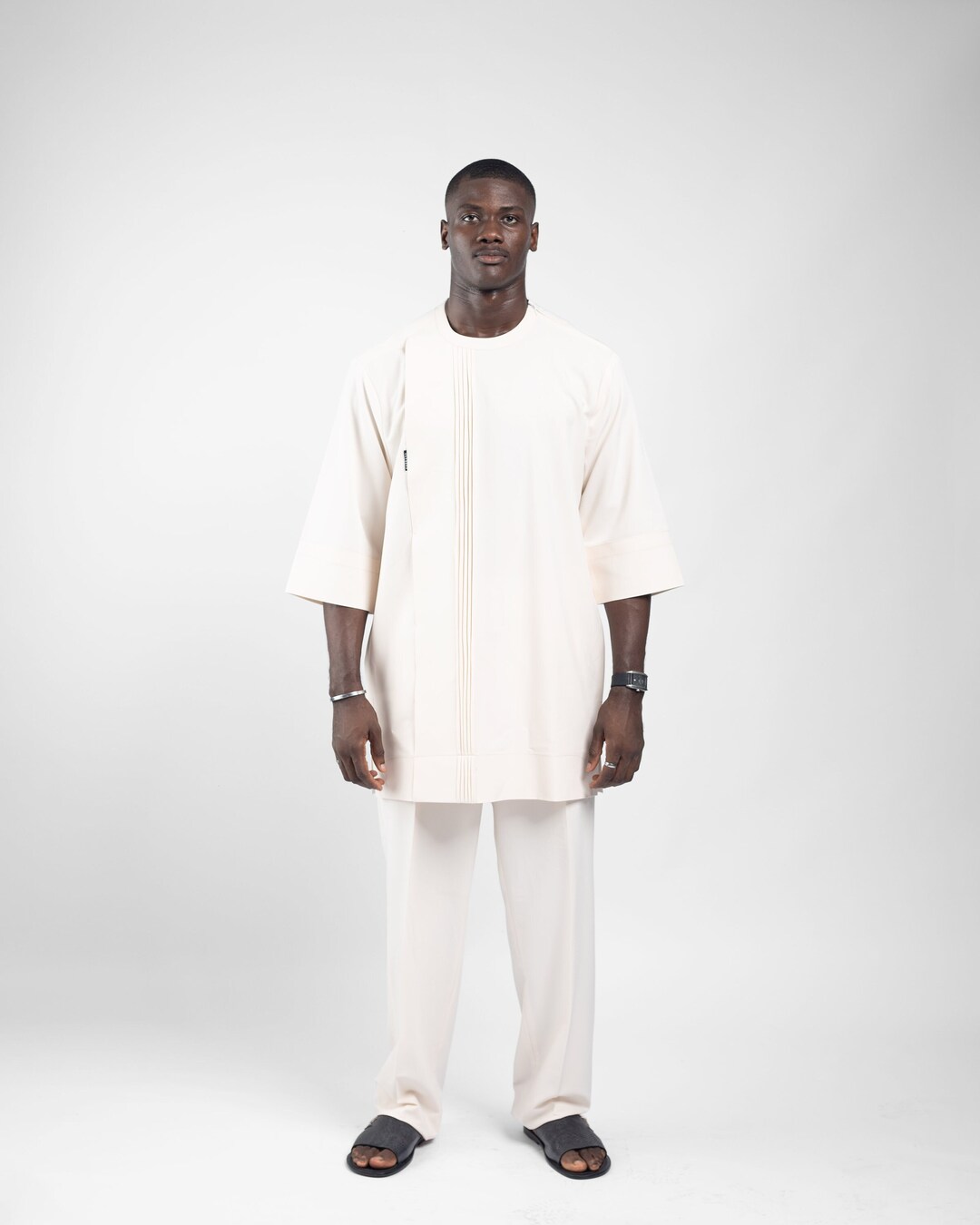 A Cream Color Oversized BUGA Two Piece Native Wear - Etsy