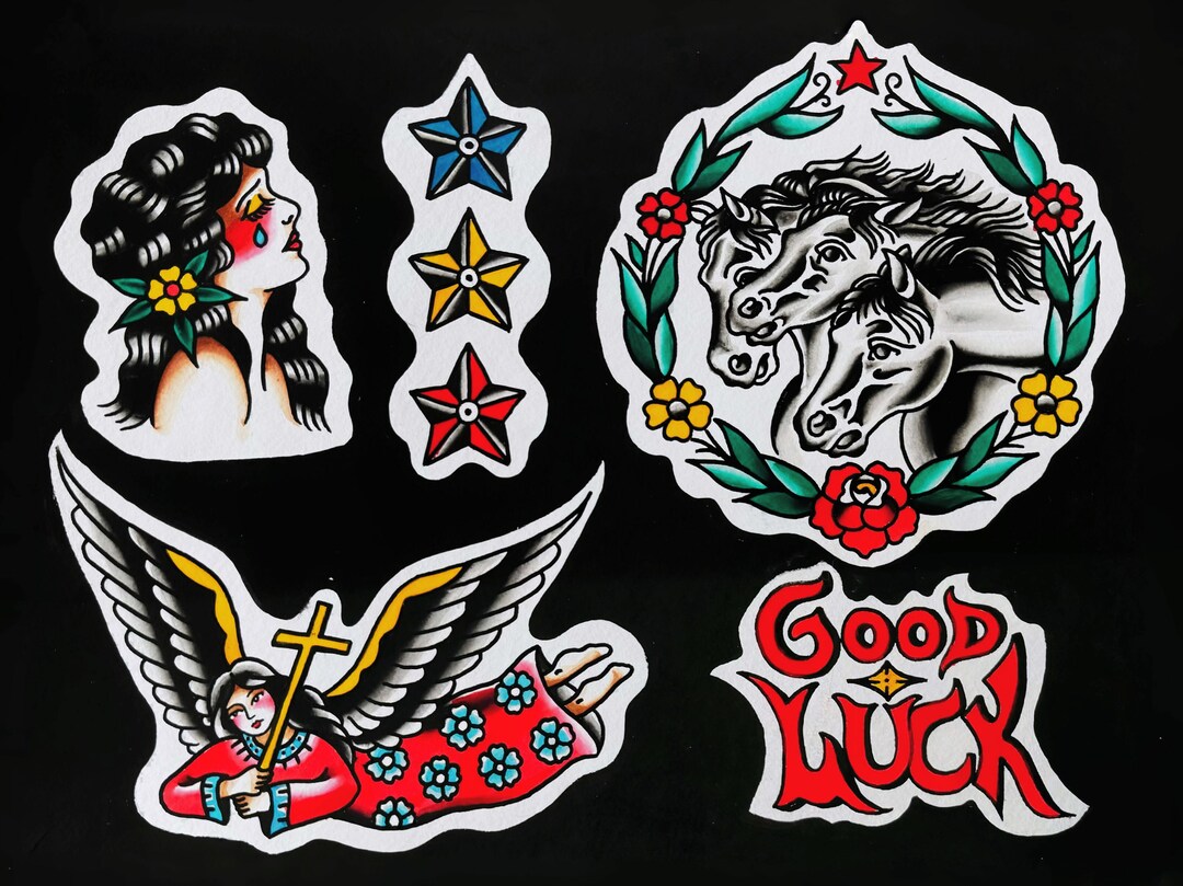 Good Luck Flash Sheet - Etsy