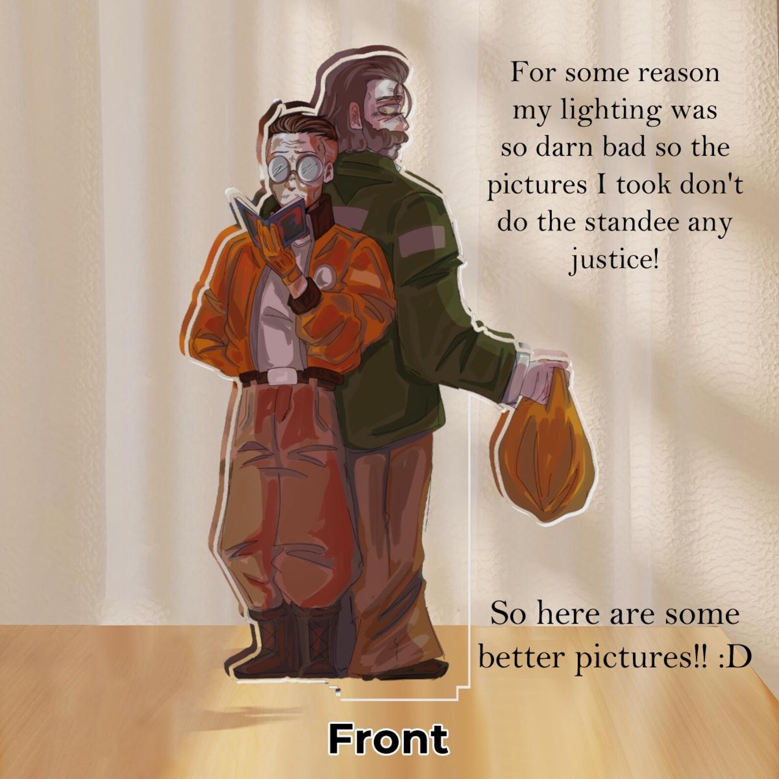 Harry and Kim! ||standees - Disco Elysium - Harrier Du Bois and Kim ...