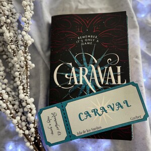 Caraval Bookmarks - Etsy