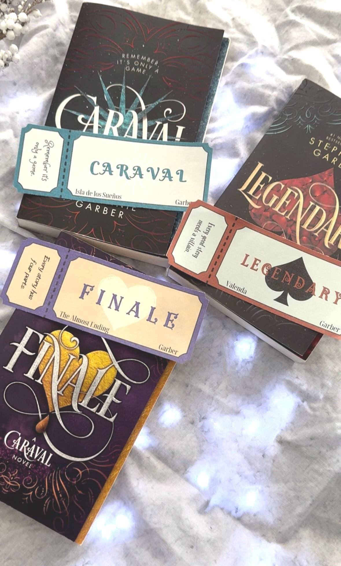 Caraval Bookmarks - Etsy
