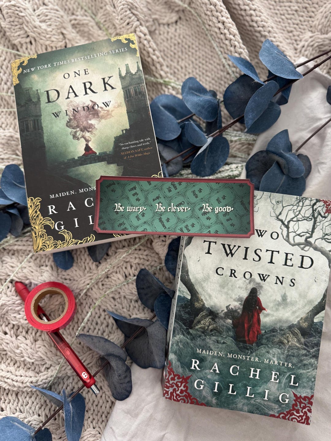 One Dark Window Bookmark - Etsy