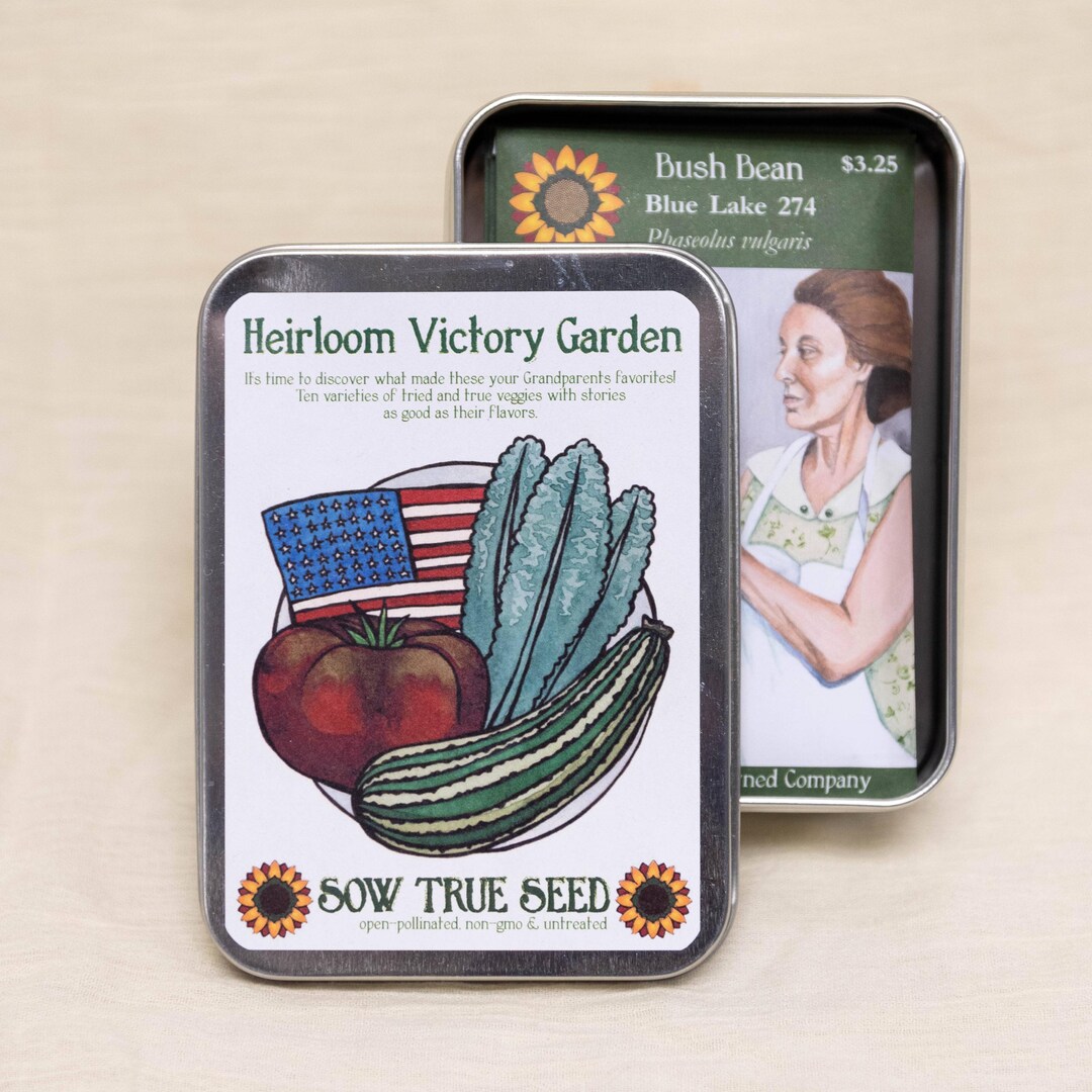 Heirloom Victory Garden Collection Gift Tin - Etsy