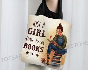 Book Lovers Tote Bag | Etsy