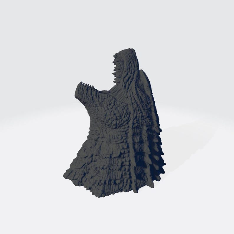 Godzilla Headphone Stand, Godzilla Head, Bust, High Quality and Detail ...