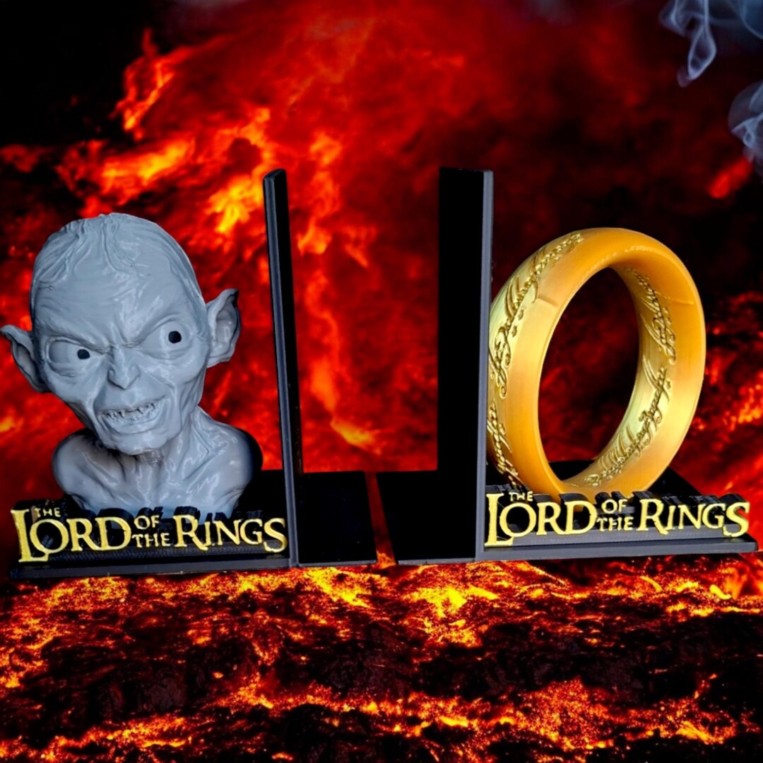 Bookend, Bookends, Lord of the Rings, Tolkien, Set of 2 Pieces - Etsy