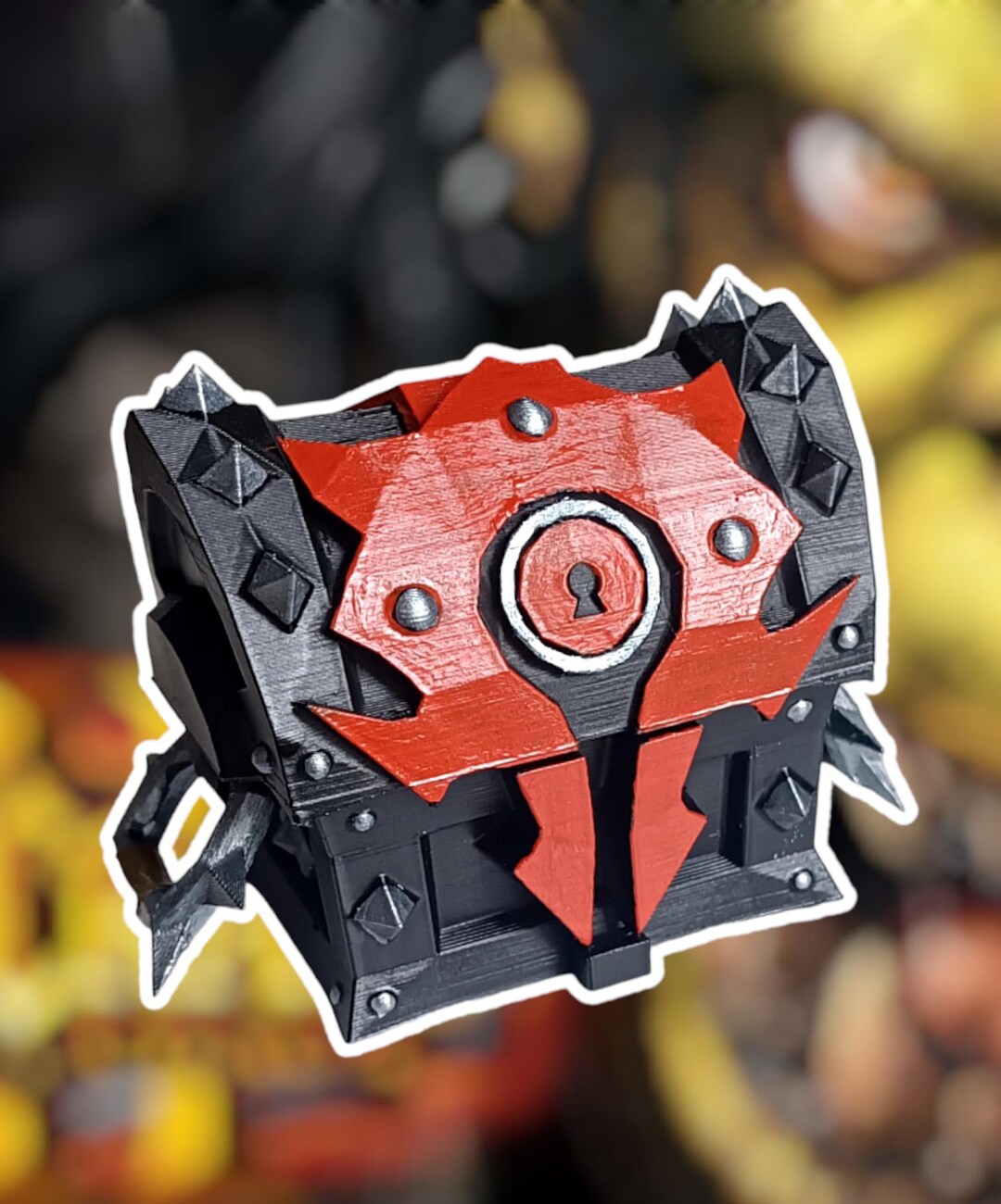 Horde Chest, Dice Chest, RPG, World of Warcraft, Wow, Chest, Handicraft ...