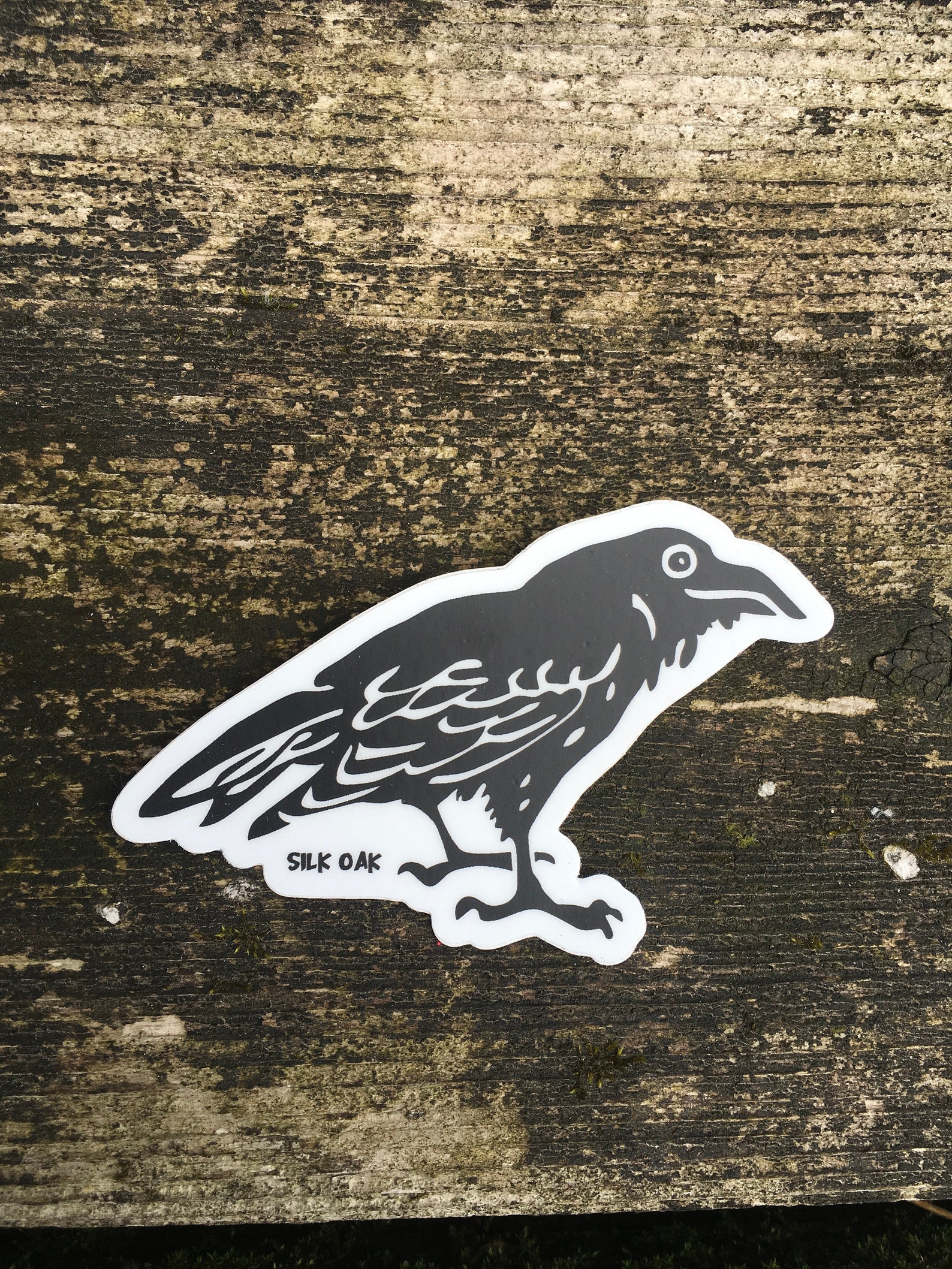 Die-cut Mischievous Raven Sticker Set of 3 Perfect for Laptop - Etsy