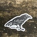 Die-cut Mischievous Raven Sticker Set of 3 Perfect for Laptop - Etsy