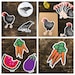 Die-cut Mischievous Raven Sticker Set of 3 Perfect for Laptop - Etsy