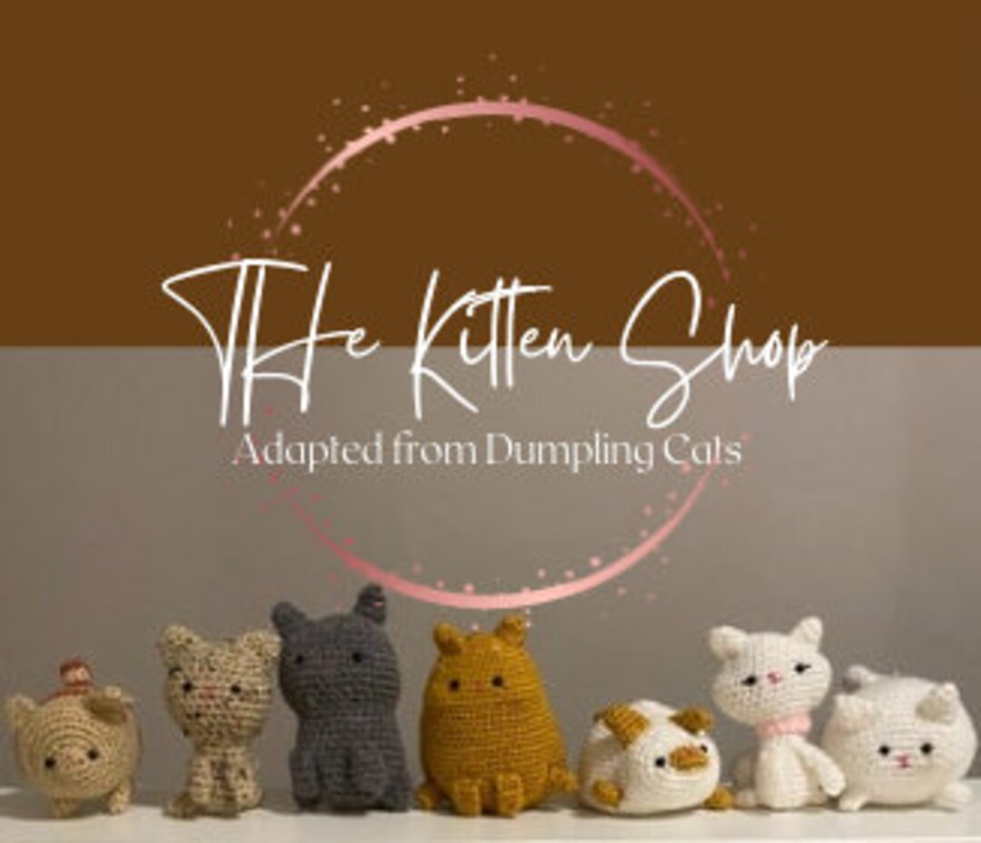 Personalized Custom Handmade Mini Stuffed Cat Kitten Amigurumi Birthday ...