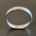 4mm Frosted Titanium Ring, Women Ring, Couple Ring, Engagement Ring ...