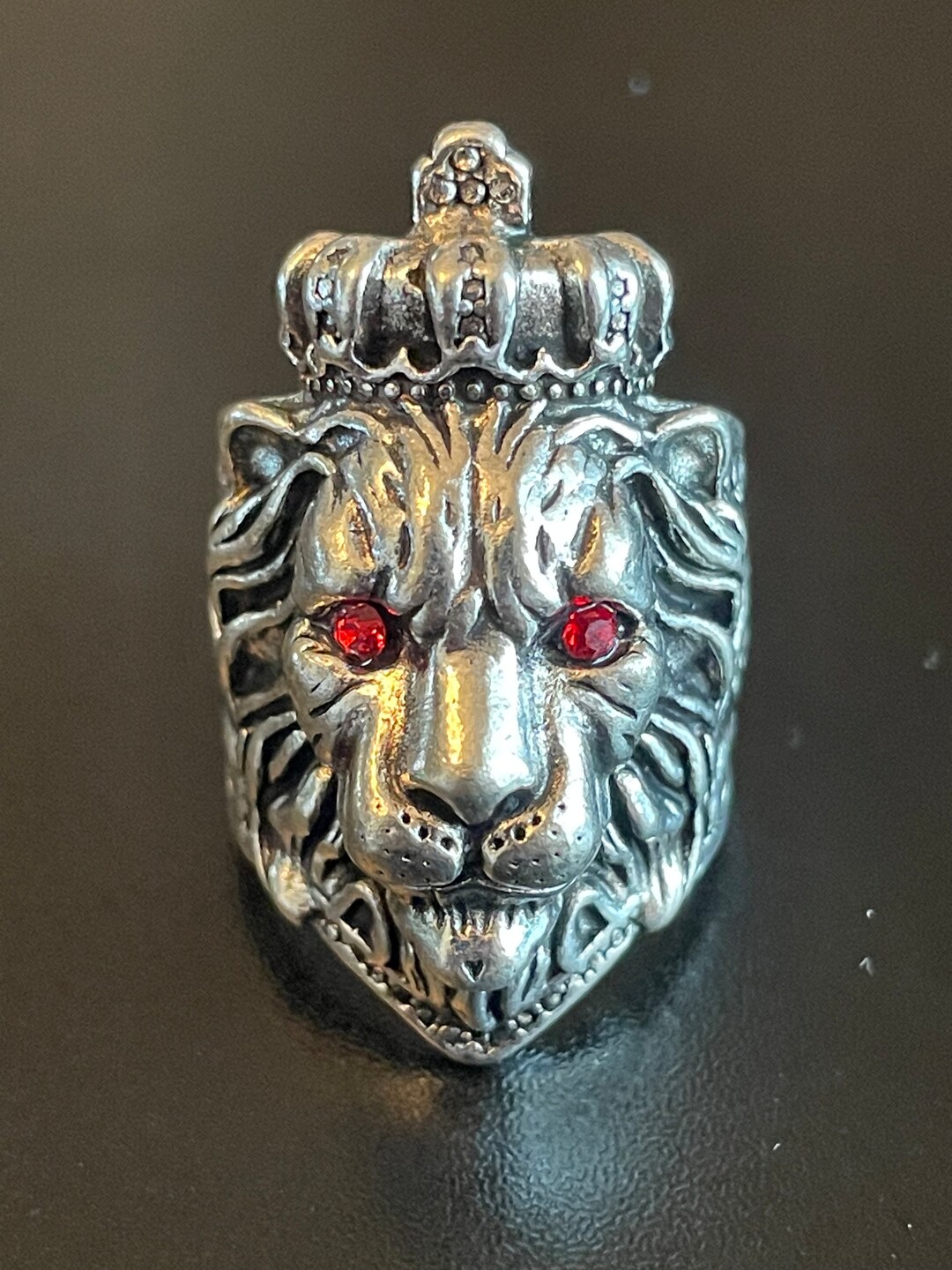 Lion King Ring, Lion Ring, Lion Head Ring, Men Ring, Men Statement Ring ...