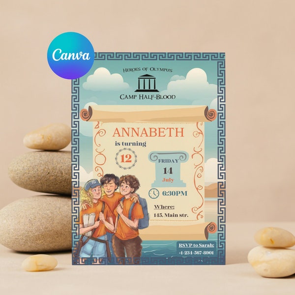 Percy Jackson Birthday - Etsy