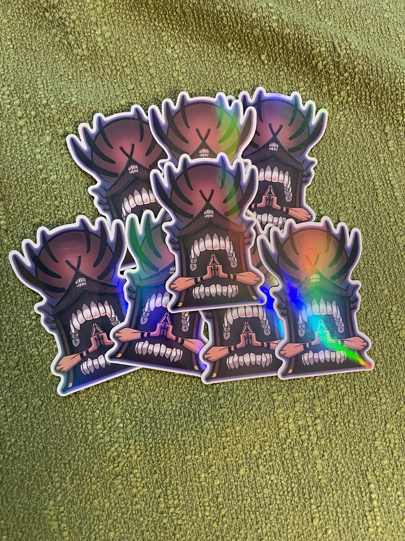 Sukuna JJK Anime Sticker - Domain Expansion Malevolent Shrine - Etsy