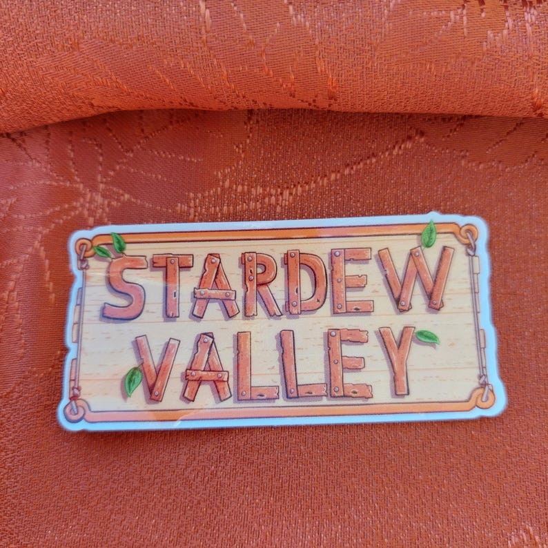 Stardew Valley Sticker - Etsy