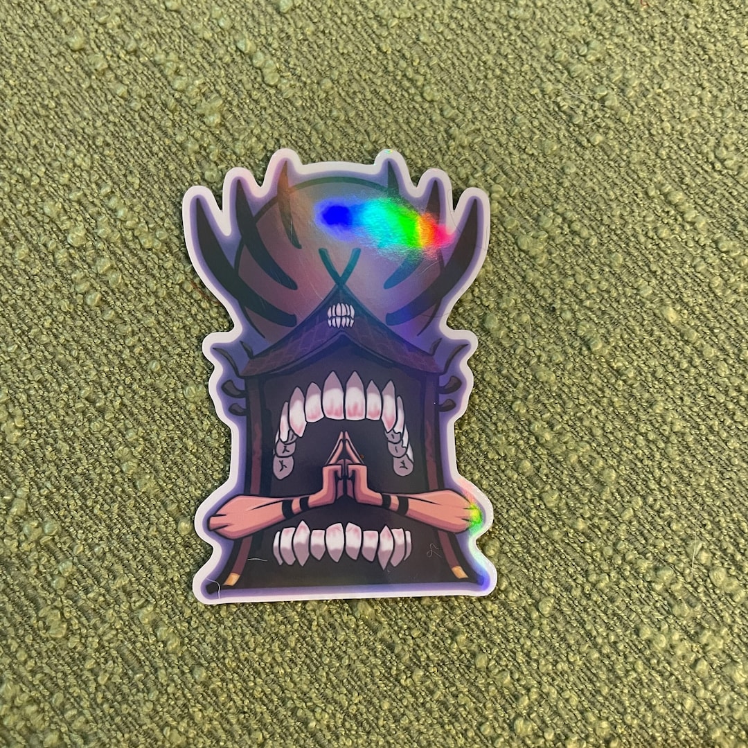 Sukuna JJK Anime Sticker - Domain Expansion Malevolent Shrine - Etsy