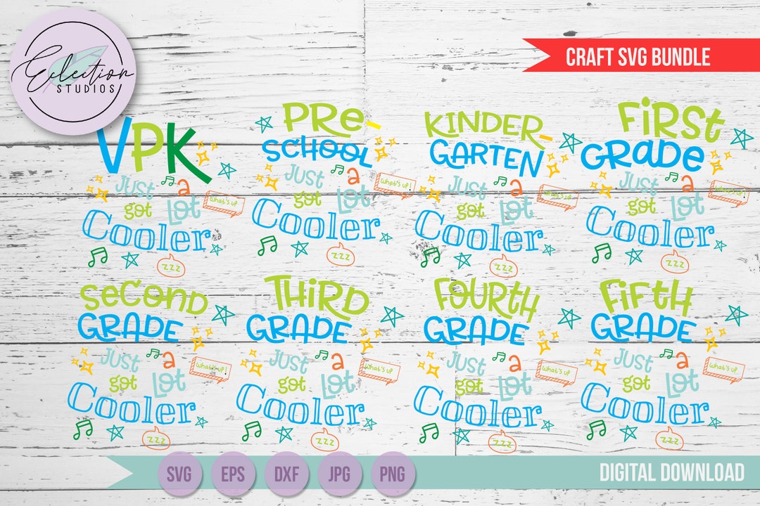 Back to School SVG Bundle, First Day of School Shirt, School Just Got ...