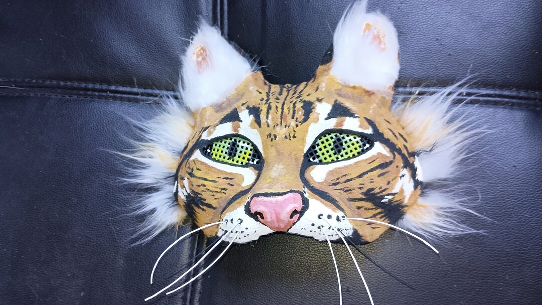 Therian Ocelot Mask - Etsy