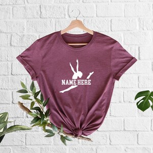 Custom Dancing Shirt Dancer Gifts Dance Team Shirt Personalized Ballet ...