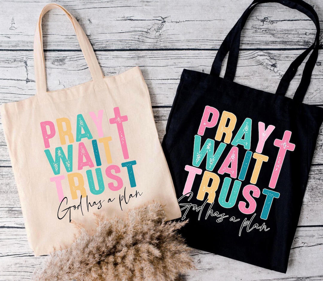 Bible Verse Christian Tote Bag Church Bag Christian Merch Bible Bag ...