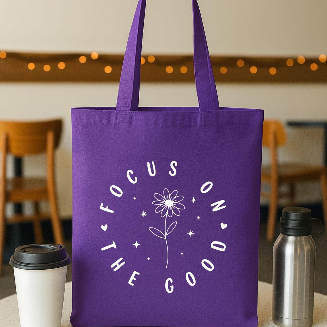 Motivational Quotes Positive Tote Bag Inspirational Quotes Shoulder Bag ...