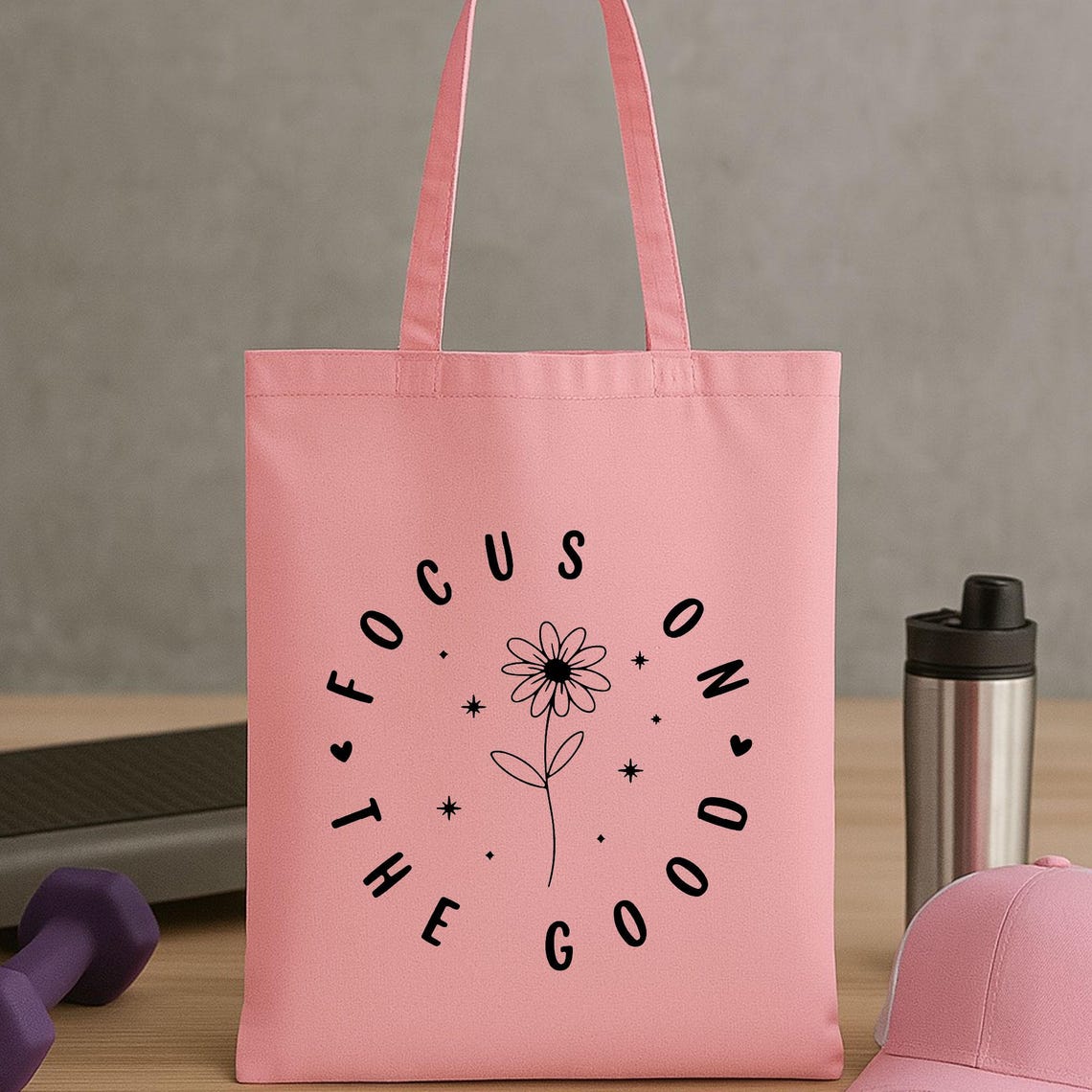 Motivational Quotes Positive Tote Bag Inspirational Quotes Shoulder Bag ...