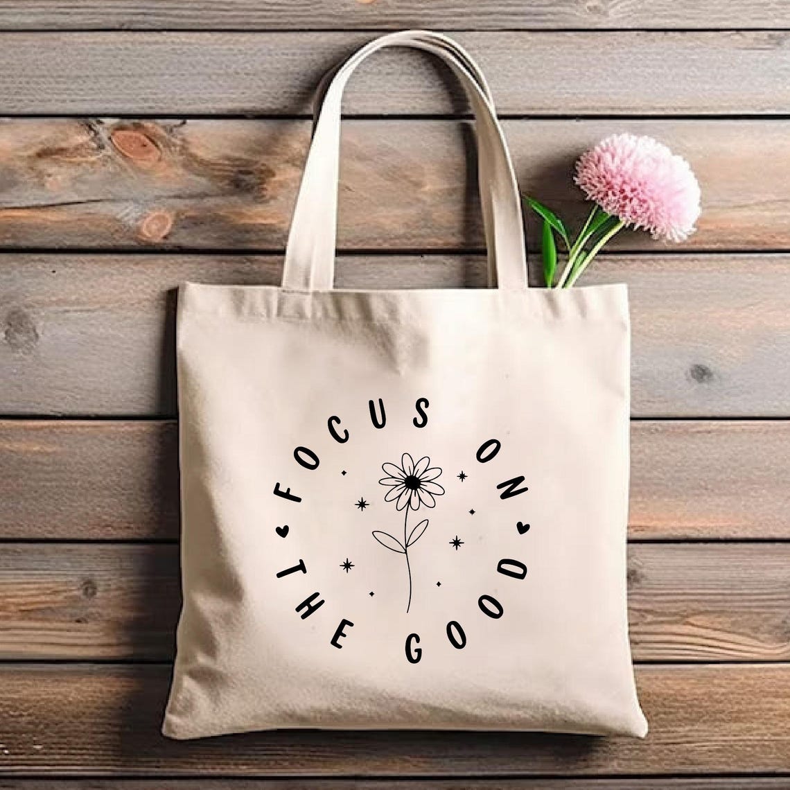 Motivational Quotes Positive Tote Bag Inspirational Quotes Shoulder Bag ...