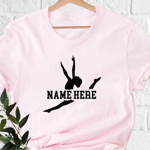 Custom Dancing Shirt Dancer Gifts Dance Team Shirt Personalized Ballet ...