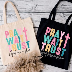 Bible Verse Christian Tote Bag Church Bag Christian Merch Bible Bag ...