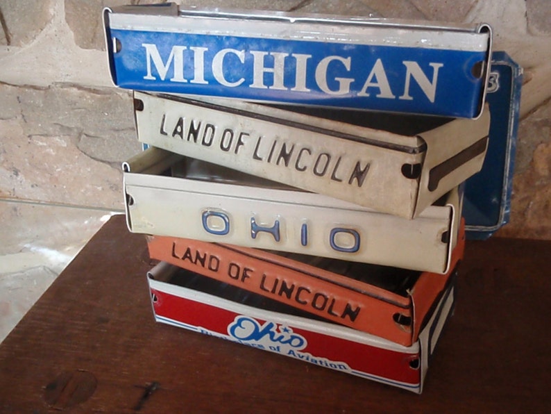 Colorado License Plate Box Rustic Storage Box Planter - Etsy