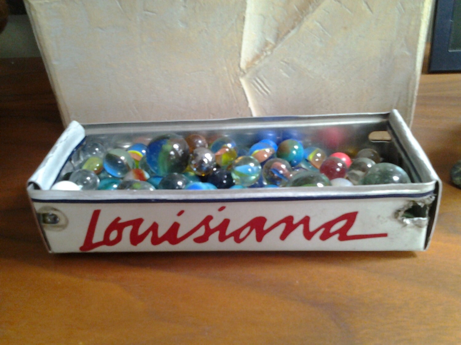 Louisiana License Plate Box - Rustic Storage Box - Planter - New ...