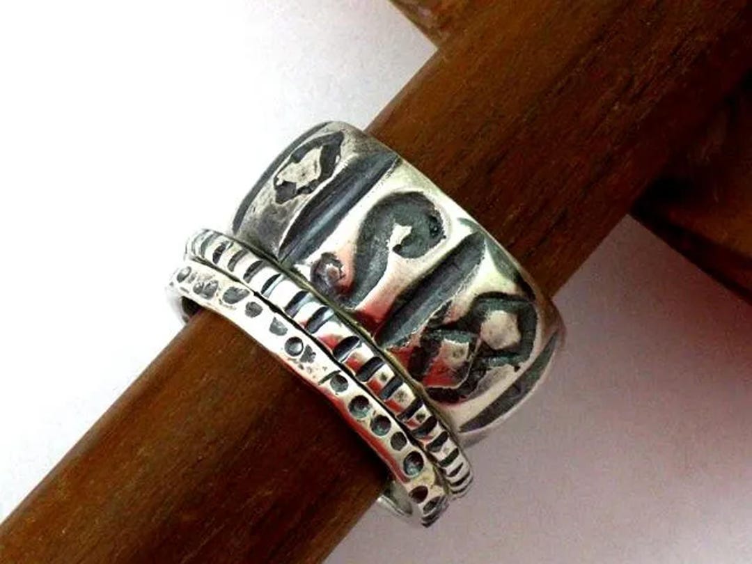 Stacking Silver Rings, Stackable Rings, Stacker Rings, Hand Crafted ...