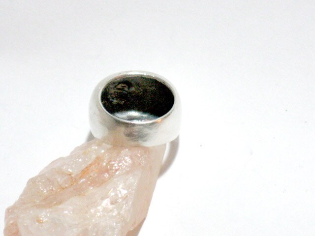 Alternative Wedding Band Solid Silver Ring Sterling Silver | Etsy