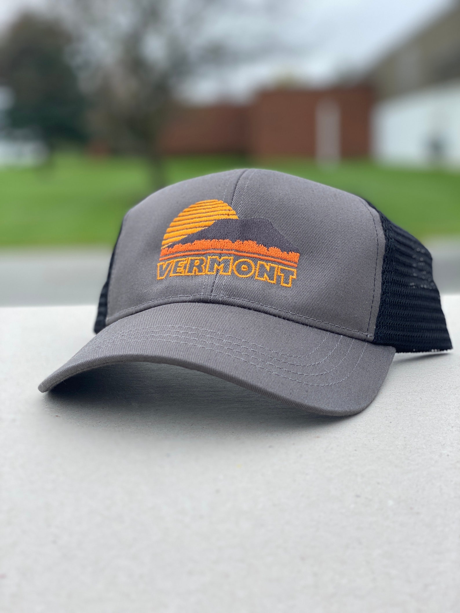 Vermont Sunset Hat Baseball Cap Organic Cotton Mens Hat - Etsy