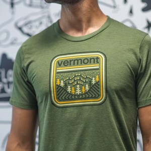 Vermont Square Graphic Tee Gift for Him Vintage Design Shirt - Etsy