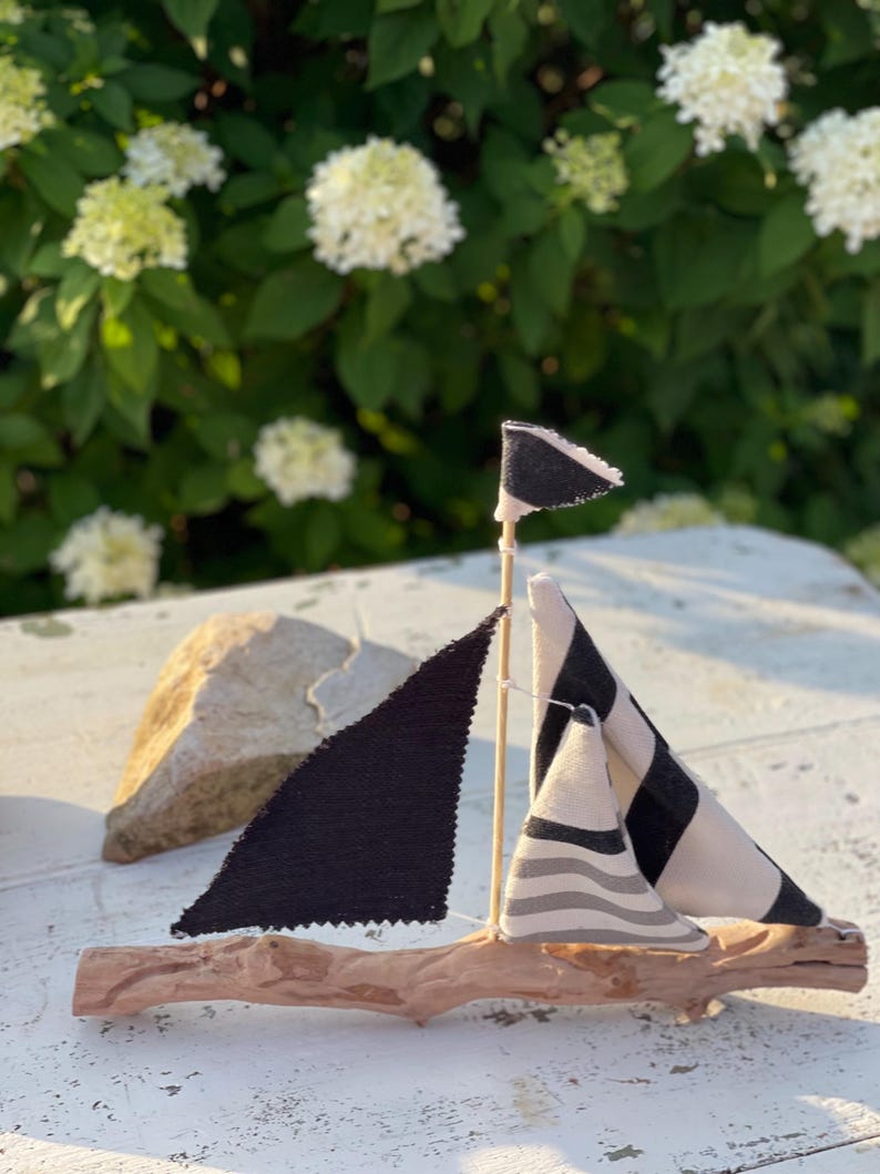 15x12 Inch Decorative 3 Sail Sailboat Made With Premium Quality Fabrics ...