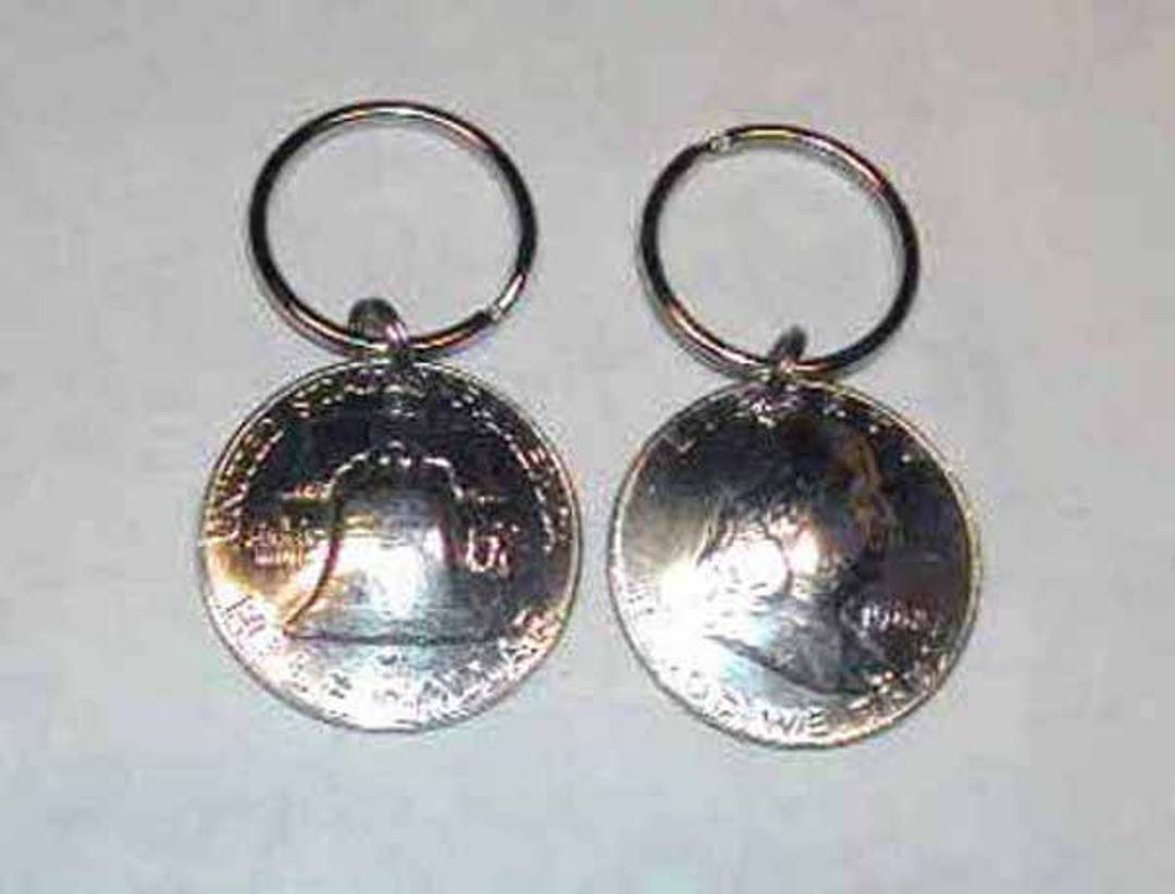 Franklin Silver Half Dollar Key Ring - Etsy