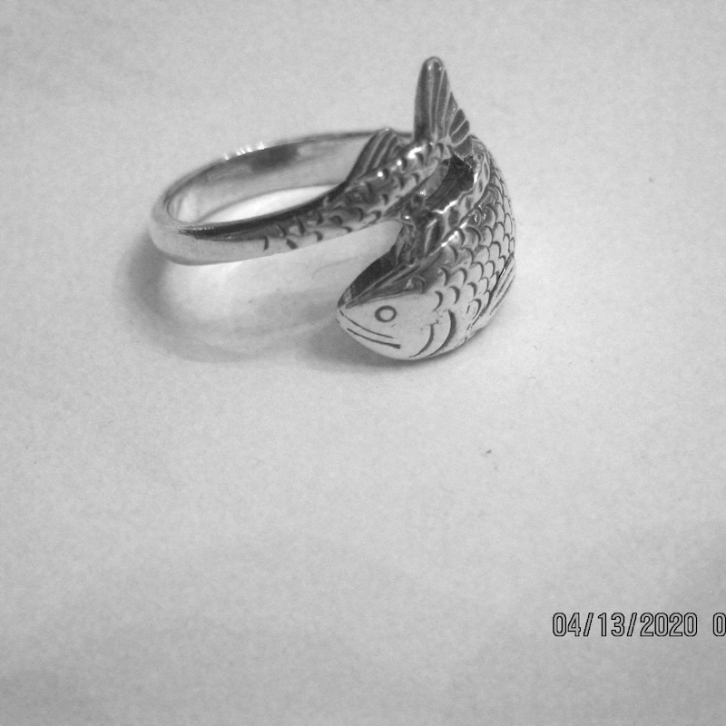 Sterling Silver Fish - Etsy