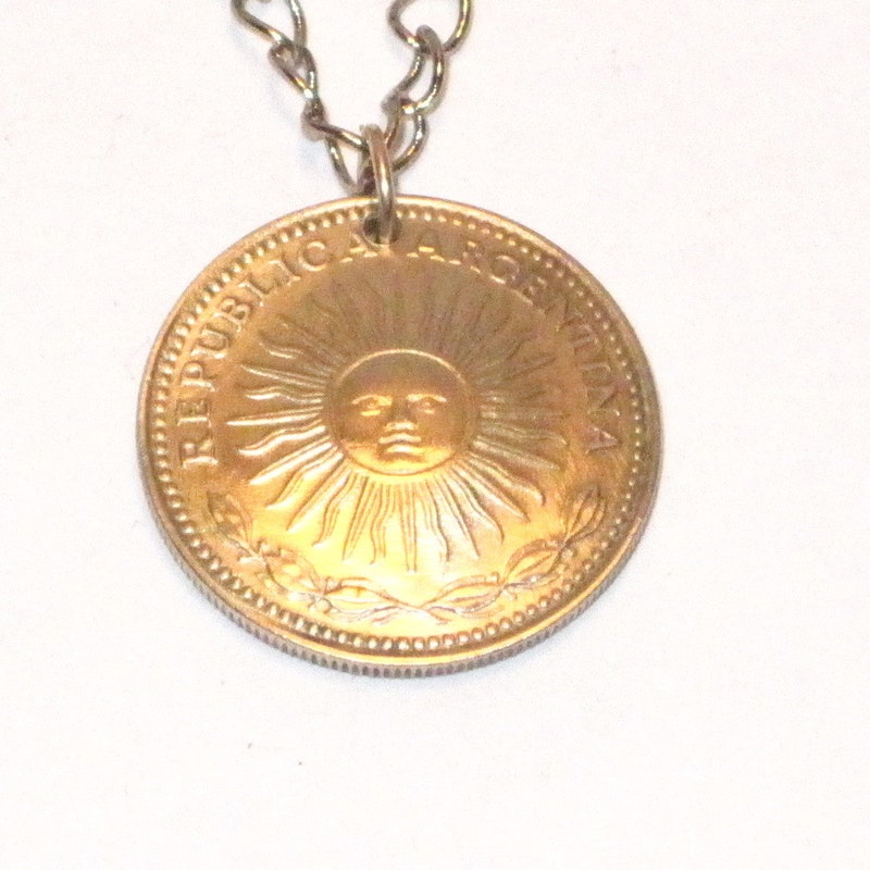 Antique Coin Necklace - Etsy