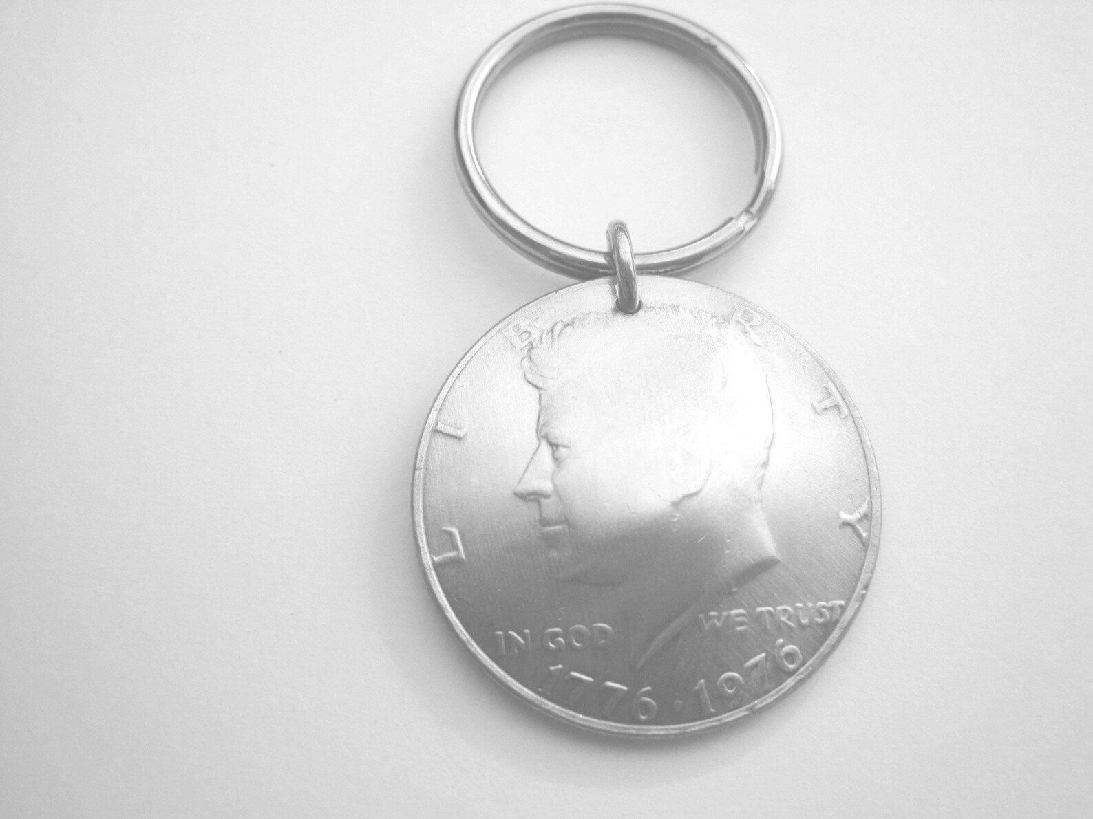 Bicentennial Half Dollar Key Ring - Etsy