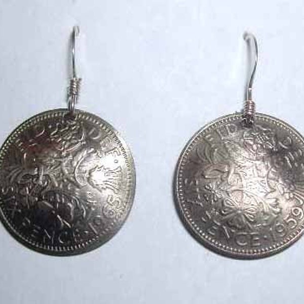 Coin Earrings - Etsy