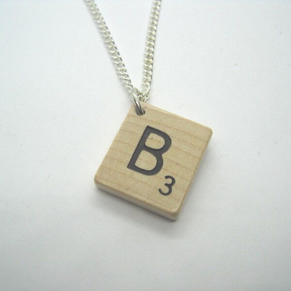 Scrabble Necklace - Etsy