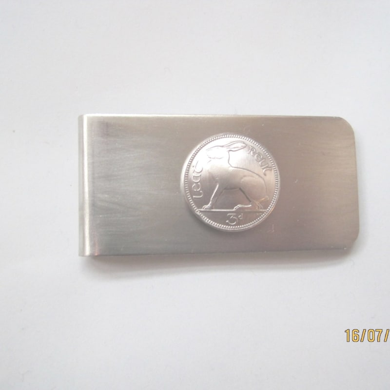 Silver Irish Money Clip - Etsy